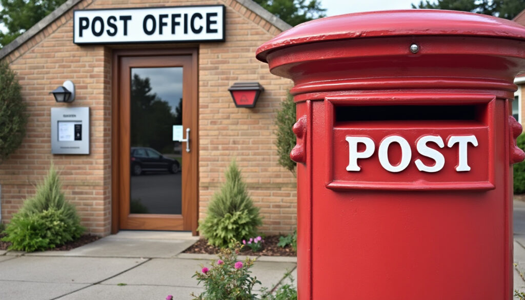 Exemple d’adresse postale pour une boîte postale (BP)